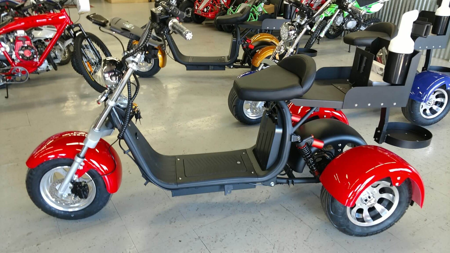Golf Trike Scooter 3 Wheel Fat Tire Citycoco | CITI ESCOOTER